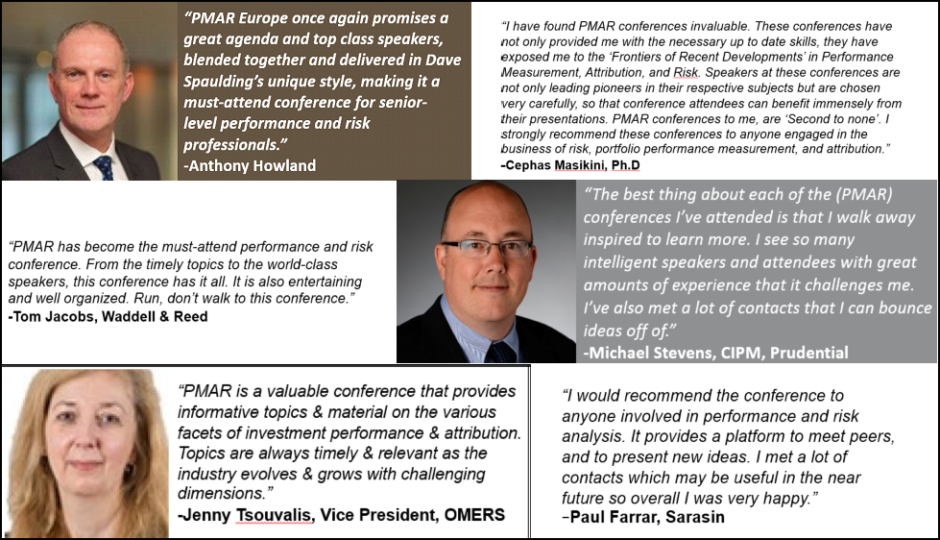 PMAR is the best performance measurement conference, says who? Well ...